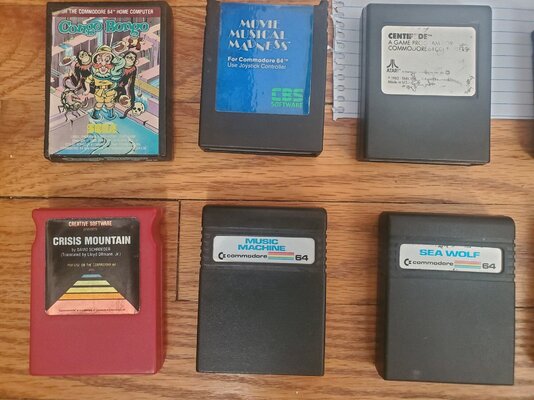 For Sale - Loose carts for C64 | AmiBay