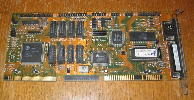Sold - TK 85C418GVIO Multi-I/O FDD/HDD SVGA VLB video card | AmiBay