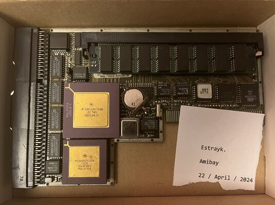 Sold - Blizzard 1230 IV 68030 50Mhz + FPU 68882 50Mhz 32mb. RAM | AmiBay