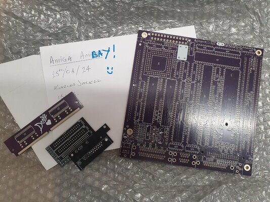 Closed - Denise Purple PCB Bundle + Amiga A500+ Custom Chipset | AmiBay
