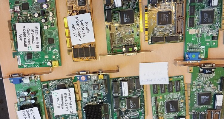 Sold - Graphic Cards Ati, Trident, ELSA, Matrox, and more ISA up to ...