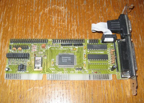 For Sale - GoldStar Prime 2C Mk III FDD/HDD I/O Controller ISA | AmiBay