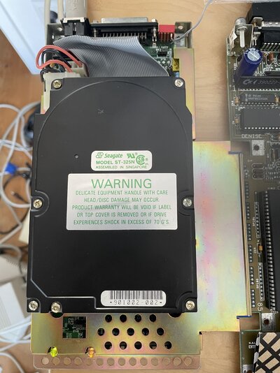 Sold - Amiga A590, 2 MB, original 20 MB HDD, power supply (recapped ...