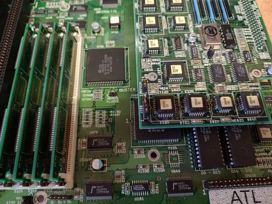 Sold - Amiga 4000T motherboard + modules + A3640 CPU card | AmiBay