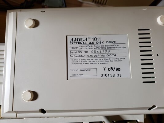 For Sale - Amiga 1010 and 1011 external disk drives | AmiBay
