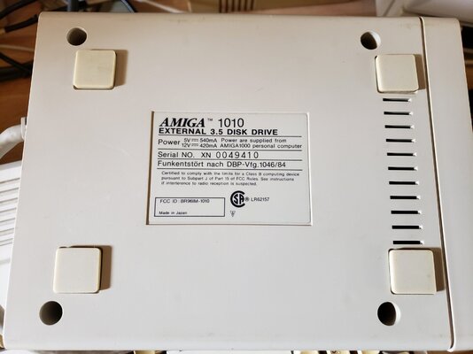 For Sale - Amiga 1010 and 1011 external disk drives | AmiBay