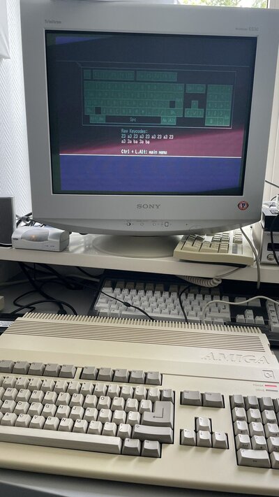 Sold - Amiga 500 chicken lips with hi-tek keyboard | AmiBay