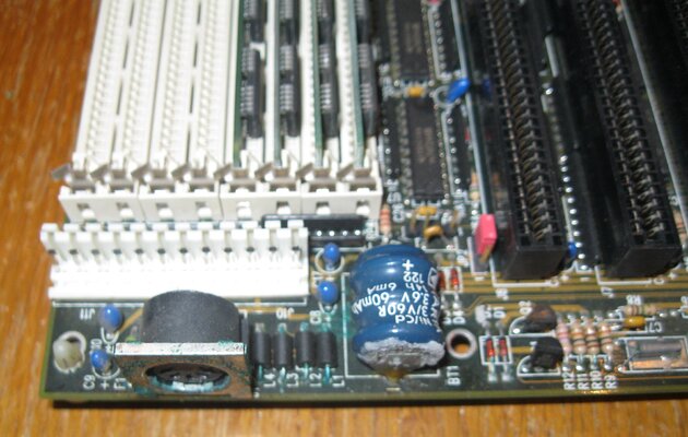 For Sale - ST098C motherboard w/ 386DX-40 + 4MB RAM (leaky batt) MrBIOS ...