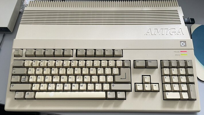 Sold - Amiga 500 rev 6a, Gotek, A501 expansion, new hard PCB membrane ...