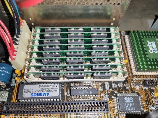 Sold - Vintage computer with Cyrix Cx486 CPU and VLB motherboard | AmiBay