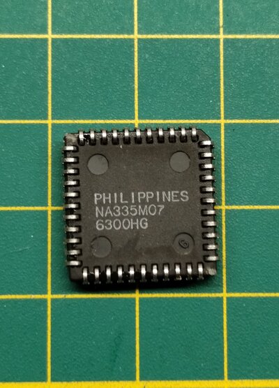 For Sale - Amiga 600 PLCC Custom chips: Paula, keyboard MPU, Power ...