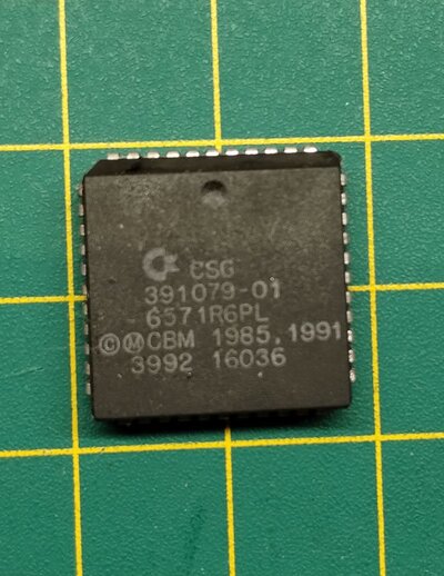 For Sale - Amiga 600 PLCC Custom chips: Paula, keyboard MPU, Power ...