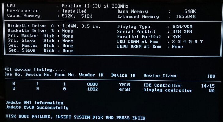 Sold - ASUS P/I-P65UP5 baby AT motherboard + C-PKND CPU Card + 2 CPUs ...