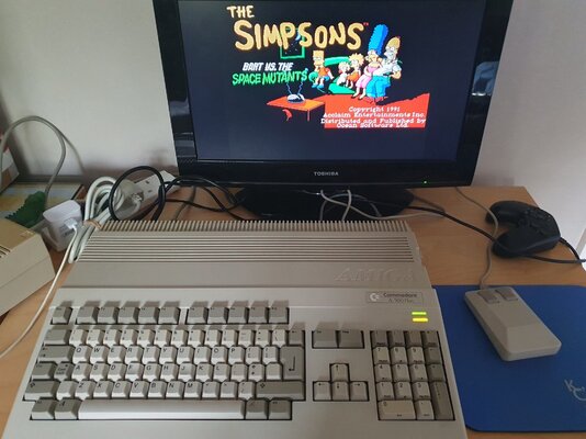 Sold - Amiga 500 plus (A500+) cartoon classics boxed complete | AmiBay