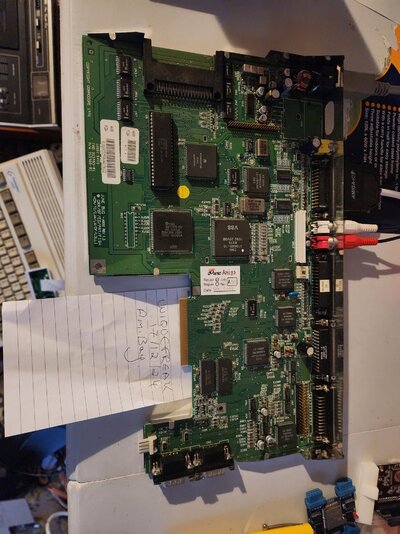Sold - Amiga 600 Motherboard Rev 1.3 Recapped Modulator Removed | AmiBay