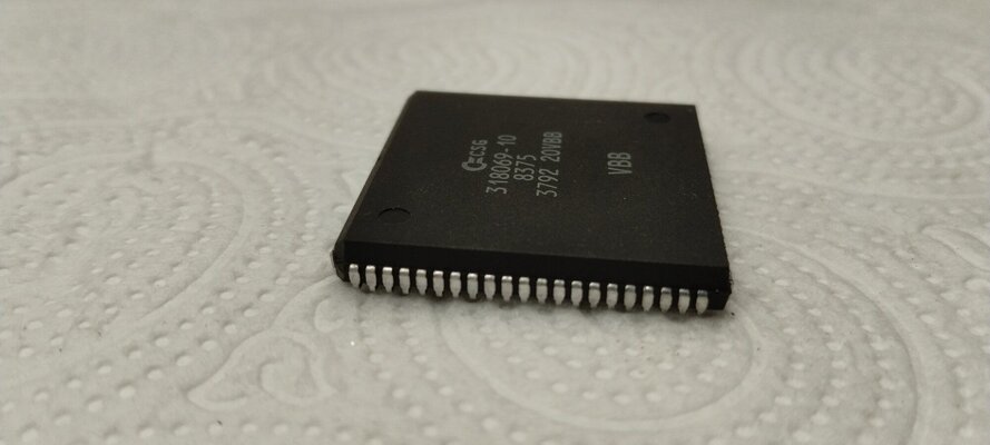Sold - 2MB Fat Agnus 8375, CIA Chips (PLCC), Super Denise (PLCC) | AmiBay