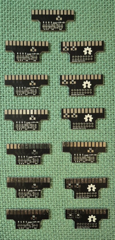 For Sale - Amiga scart cable pcb for DB23 Connector and Shell | AmiBay
