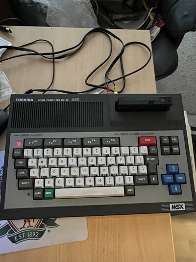 Sold - Toshiba MSX HX-10 Computer unboxed | AmiBay