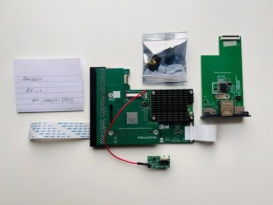 For Sale - PiStorm32 Lite + CM4 (2gb + WIFI) + CM4 adapter + I/O board ...