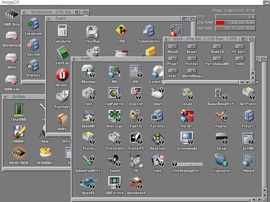 Amiga OS 3.2.2 now updated to 3.2.3 from Hyperion. | AmiBay