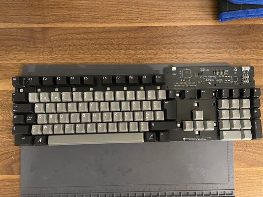 Sold - A500KB - Mechanical Keyboard with LEDs. Works in A500 or in big ...