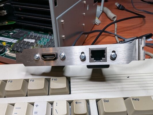 Sold - Z3660 accelerator with optional CPU + cable set for A4000 Amiga ...