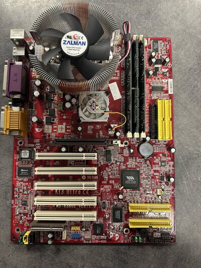 Sold - MSI KT3 Ultra (Raid version) / AMD Athlon Xp 1700+ / 512 RAM ...