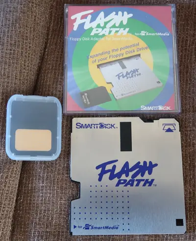 For Sale - SmartDisk Flashpath floppy disk adapter for SmartMedia | AmiBay