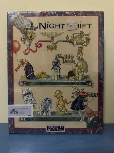 For Sale - Commodore Amiga Night Shift game (new and sealed) & Unreal ...