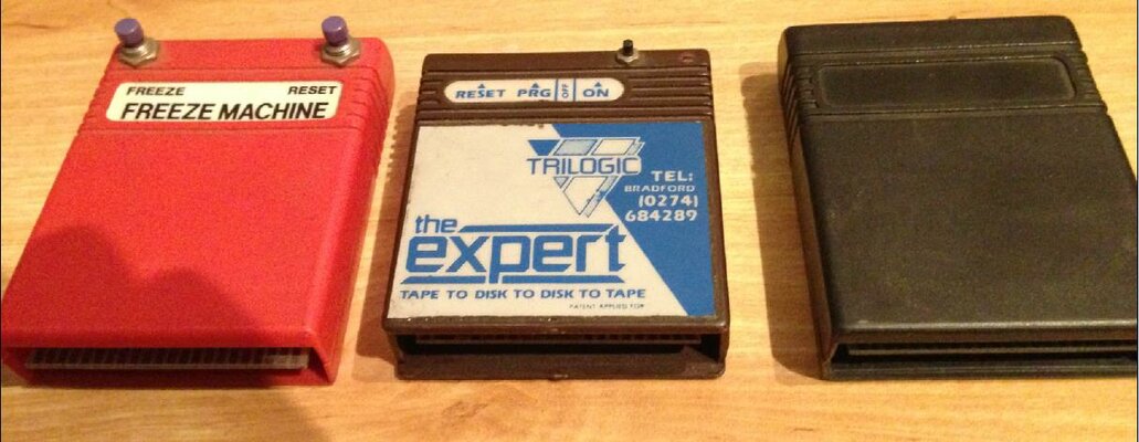 Sold - C64 carts- Freeze Machine.The Expert and The Final Cart | AmiBay