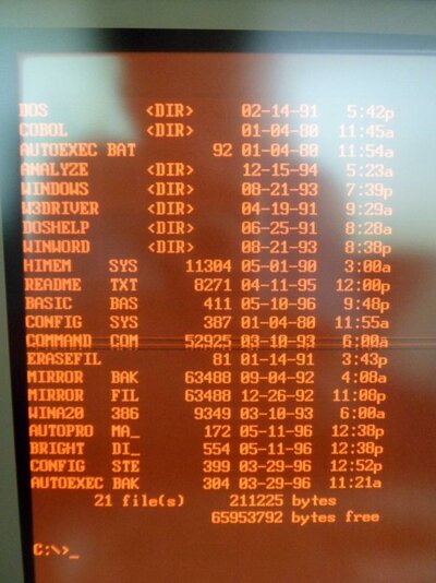 1988 Luggable NEC PowerMate Portable SX (APC-H7020X) with KB/Mouse ...