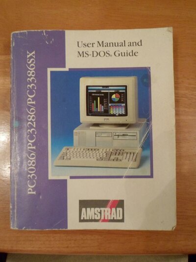 Closed - Amstrad PC3086/PC3286/PC3386SX User Manual and MS-DOS Guide ...