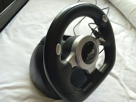 Logic 3 PC TopDrive USB Steering Wheel | AmiBay