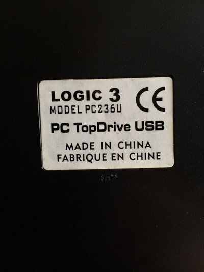 Logic 3 PC TopDrive USB Steering Wheel | AmiBay