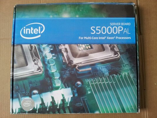 Intel S5000PAL server board(s) with E5320 1.86GHz Xeon CPUs and RAM ...