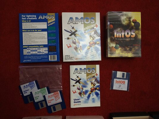 For Sale - Ultimate AMOS collection - INTOS, Amos Pro, Compiler, Craft ...