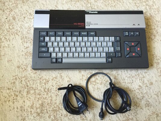 Philips/Phonola MSX1 VG8020/00 vintage 1985 computer + Philips MSX ...