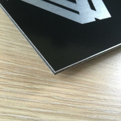 Sold - Amiga checkmark/tick logo on aluminium | AmiBay