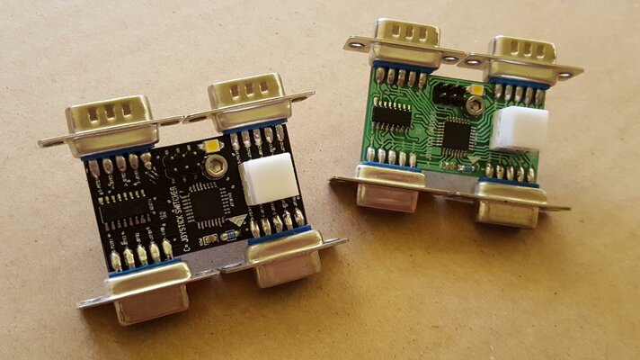 Sold - custom made C64 extension boards, pcbs, like JOYSWITCHER ...