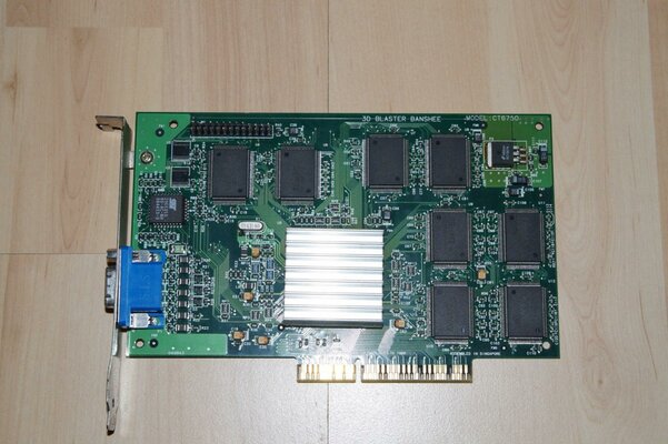 Creative 3D Blaster Banshee Model CT6750 - 3Dfx Voodoo Banshee | AmiBay