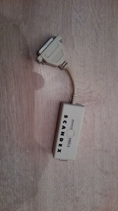 Micronik Scandex external scandoubler for any Amiga with an RGB port ...