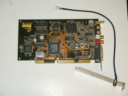 Sold - Creative Sound Blaster AWE64 Gold | AmiBay