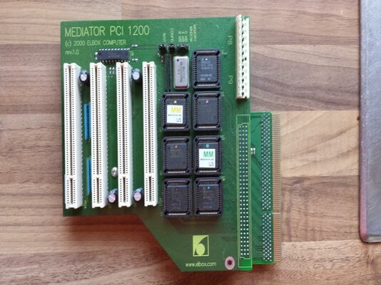 Sold - MEDIATOR PCI 1200 with sound, graphics, usb cards, for towerised ...