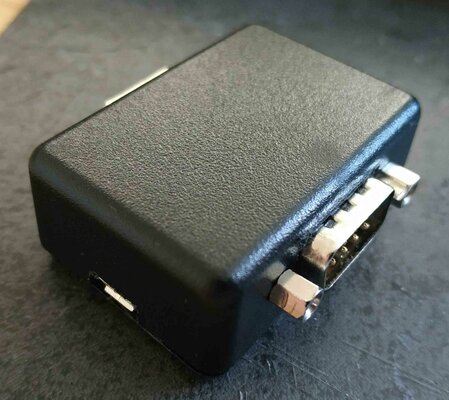 DIY Dual 9 pin joysticks USB HID adapter | AmiBay